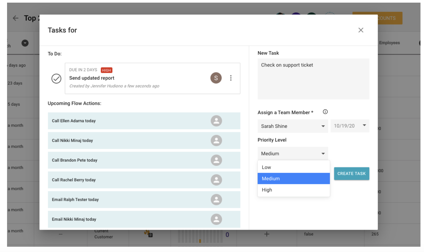 Groove Flow steps and tasks prioritization
