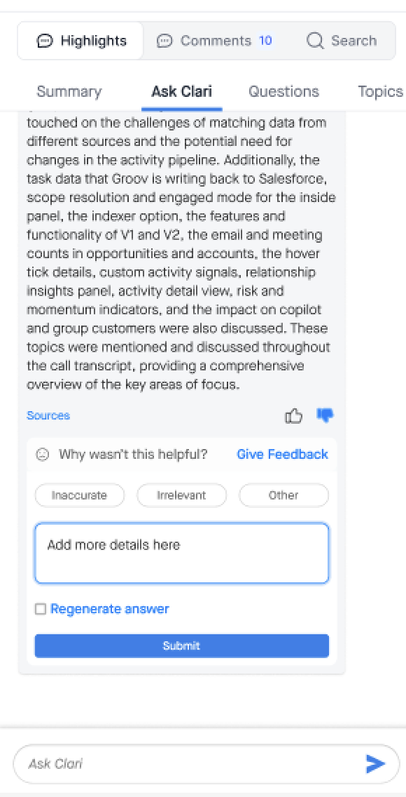 Clari Customer Community