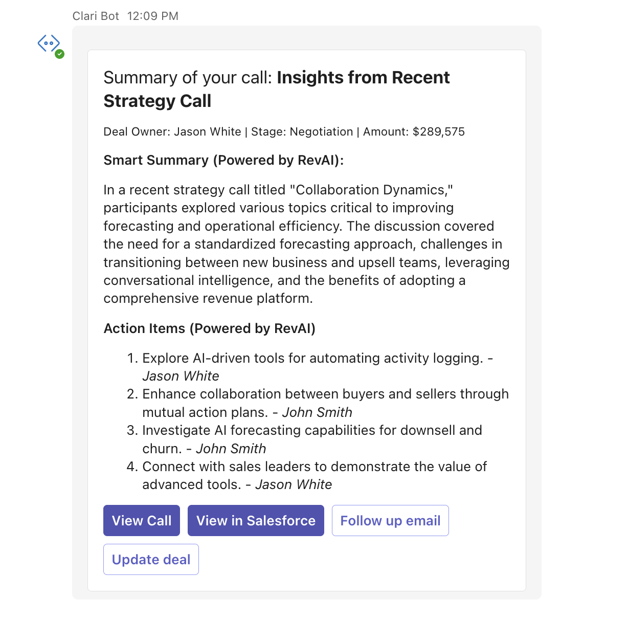 Copilot Notifications for Microsoft Teams