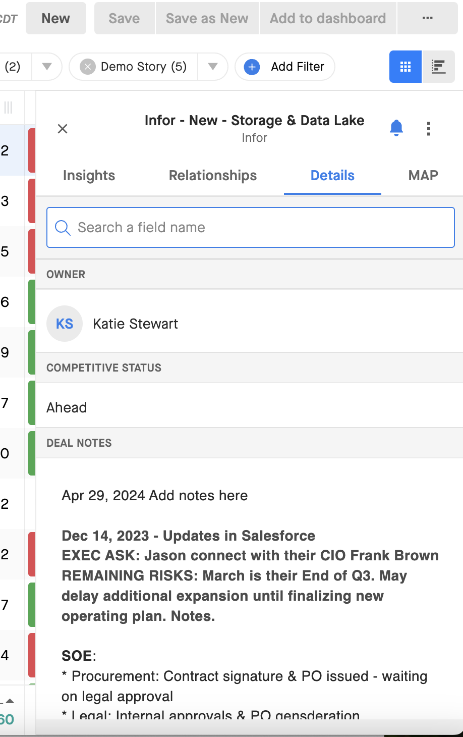 Opportunities Overview and Navigation