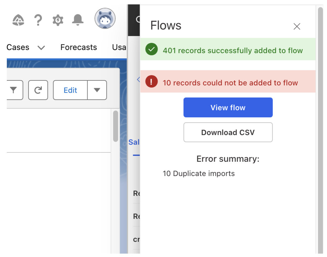 Add People to Groove Flows from Salesforce Reports